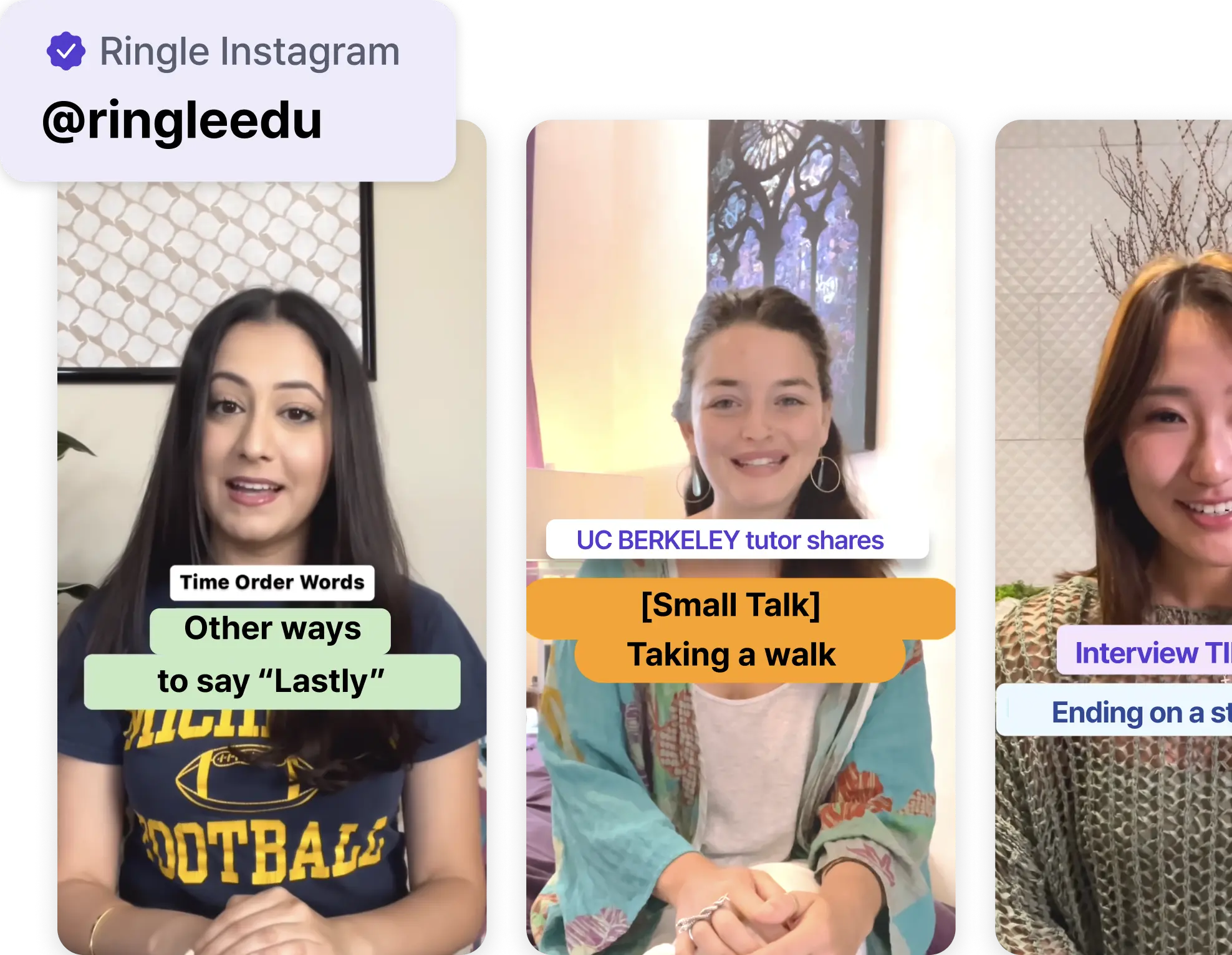 Ringle: Premium Private English Tutoring